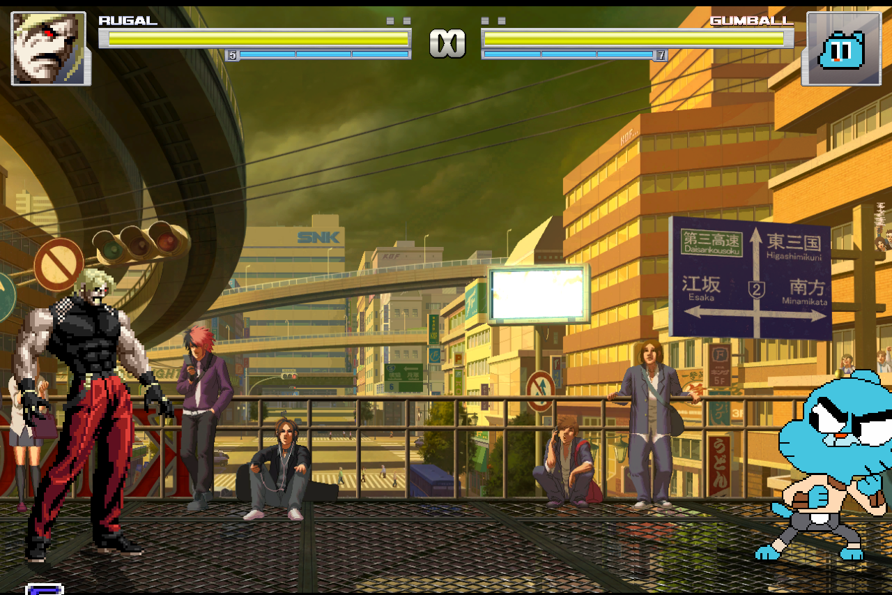 Kof XIII Esaka 1 - Edited stages - AK1 MUGEN Community