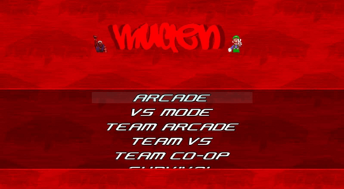 RED M.U.G.E.N Screenpack - Screenpacks - AK1 MUGEN Community