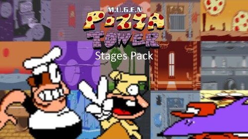 Pizza Tower Stages by AngryBirdCooler - Stage Packs - AK1 MUGEN Community