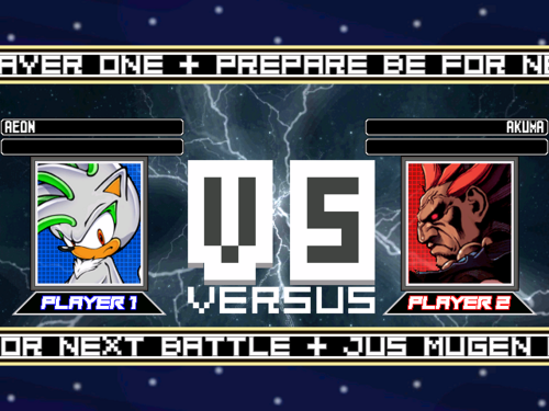 JUS MUGEN ALL-STARS (Only in 1.1) - Screenpacks - AK1 MUGEN Community