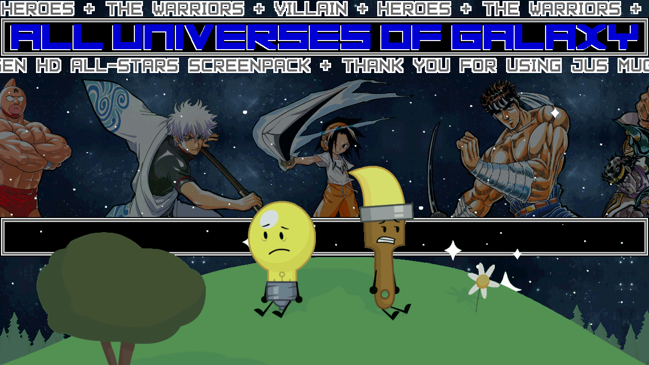 JUS MUGEN HD ALL-STARS (Only in 1.1) - Screenpacks - AK1 MUGEN Community