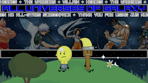 JUS MUGEN HD ALL-STARS (Only in 1.1) - Screenpacks - AK1 MUGEN Community