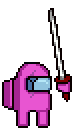 Pink Among us - Video Game Characters - AK1 MUGEN Community