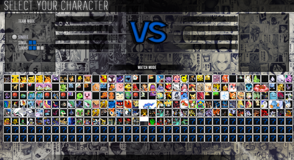 POKEMON VS DIGIMON MUGEN V1 by HaiSand | 200+ Characters - Full MUGEN ...