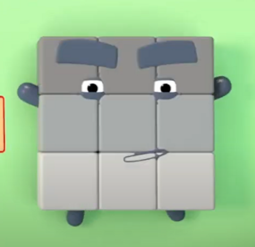 Numberblock 9 - Cartoon/TV/Comics - AK1 MUGEN Community