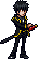 Hijikata Toshiro (Melty Blood-Style) - Anime/Manga - AK1 MUGEN Community