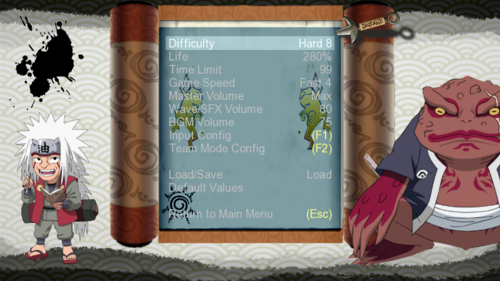 Naruto Bushido screenpack - Screenpacks - AK1 MUGEN Community