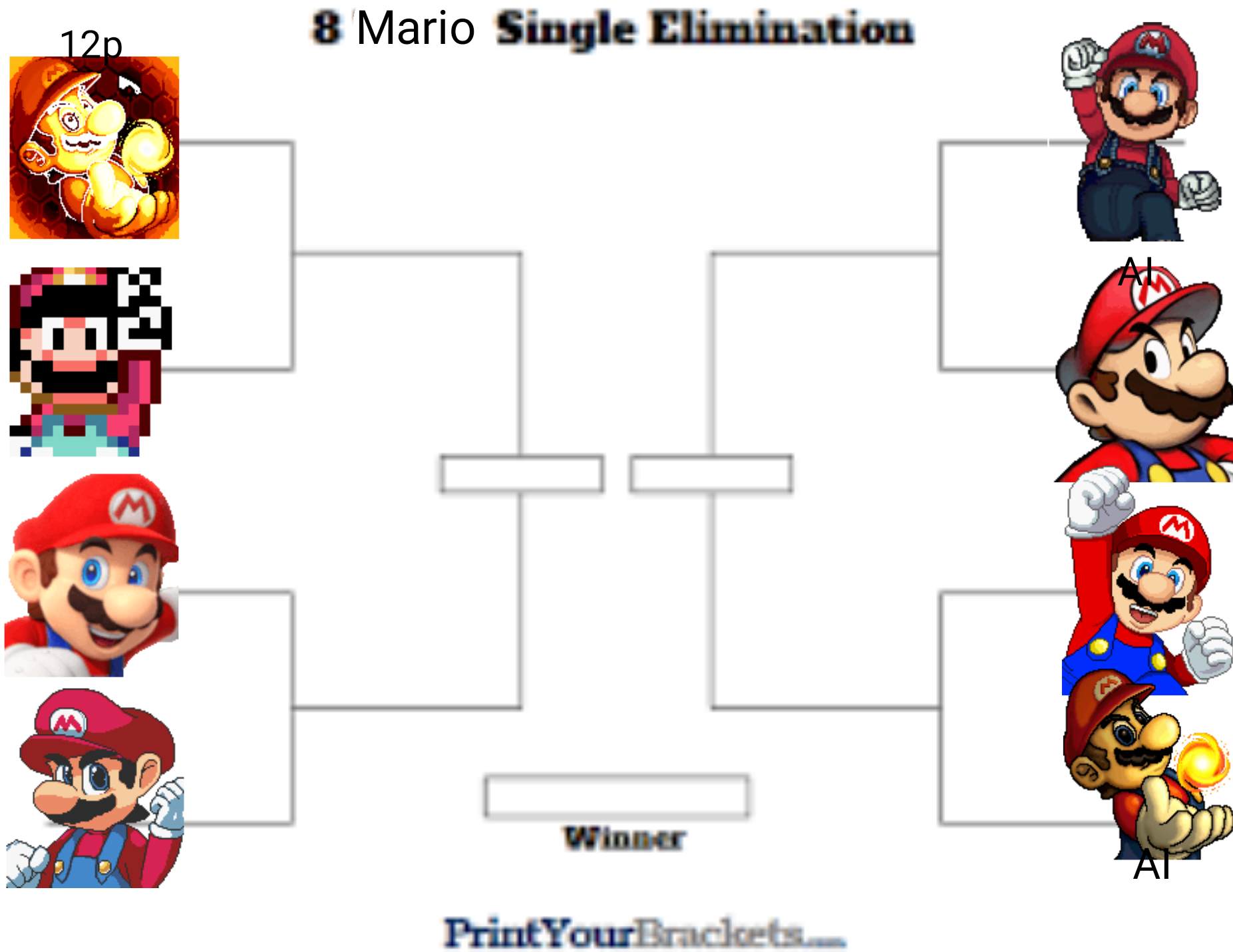 8 Mario tournament (Teaser) - Mugen Topics - AK1 MUGEN Community