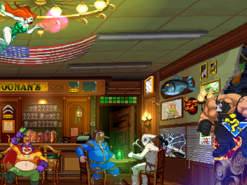 Noonan's Bar - DC Comics Stages - AK1 MUGEN Community