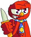 Evil Elmo - Cartoon/TV/Comics - AK1 MUGEN Community