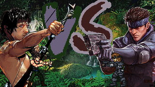 John Rambo Vs Solid Snake (Rambo vs Metal Gear Solid) - Mugen Battles ...