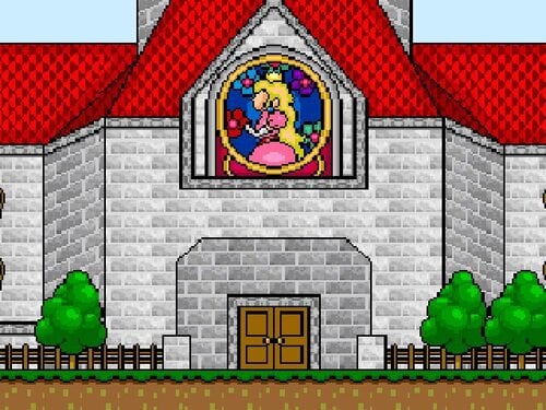 Peach's Castle - Super Mario Stages - AK1 MUGEN Community