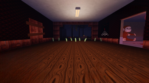 roblox forsaken stages (cool carnival and hallway of arms) - Video Game ...