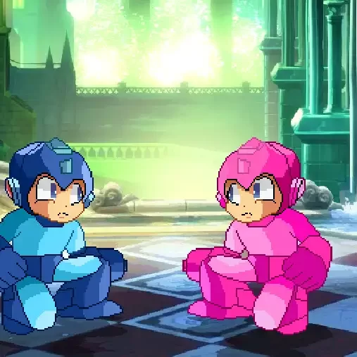 megaman_crouch2.png - Member Albums - AK1 MUGEN Community