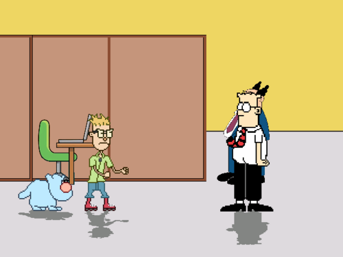 Dilbert's Office - Cartoon/TV/Comics Stages - AK1 MUGEN Community