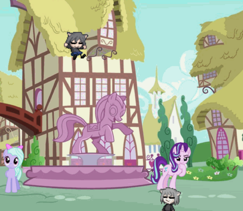 Ponyville Fountain - My Little Pony Stages - AK1 MUGEN Community