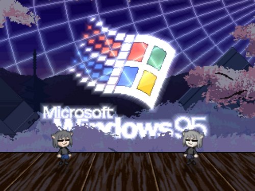 Windows 95 Forest - Nijikaku Stages - AK1 MUGEN Community