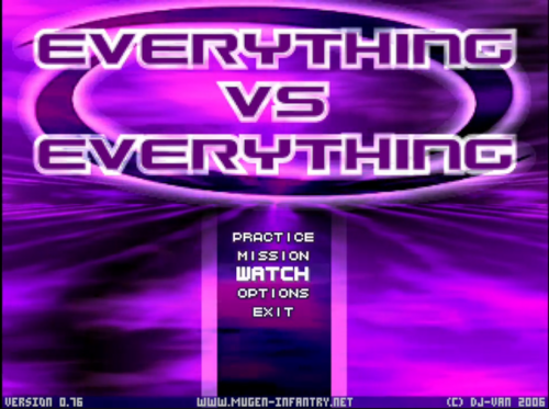 EVEBattle - WinMugen Cheapies vs. 1.X Cheapies Edition - Full IKEMEN ...