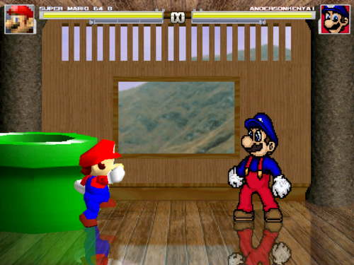 Super Mario 64 B - Super Mario - AK1 MUGEN Community