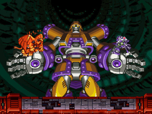 Weapon Center (Mega Man X6) - Mega Man Stages - AK1 MUGEN Community