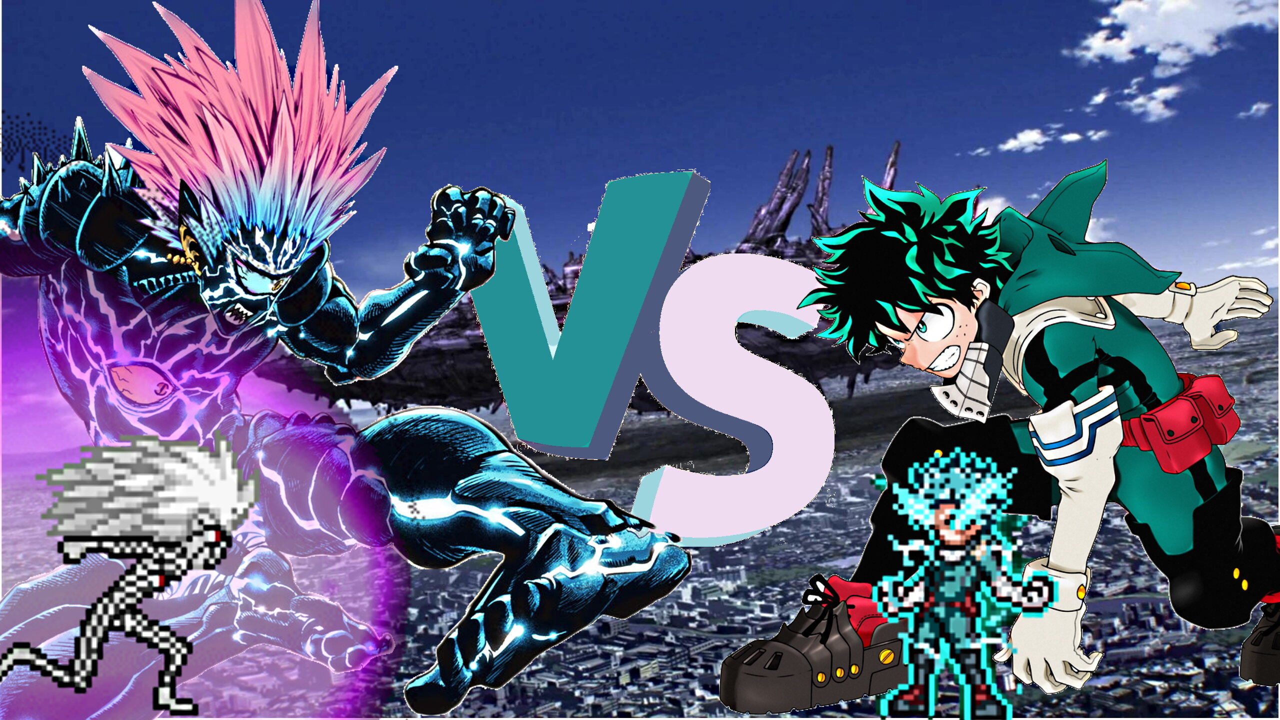 Deku Vs Boros (One Punch Man vs My Hero Academia) - Mugen Battles - AK1 ...
