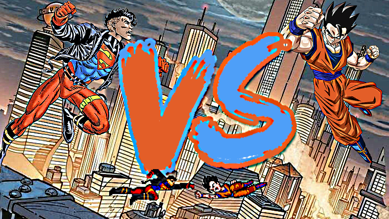 Superboy Vs Gohan (Dragon Ball Super vs DC Comics) - Mugen Battles ...