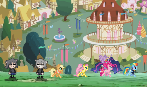 Pony-ville-End - My Little Pony Stages - AK1 MUGEN Community