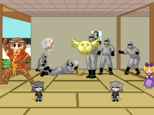 Ninja Nonsense - Nijikaku Stages - AK1 MUGEN Community