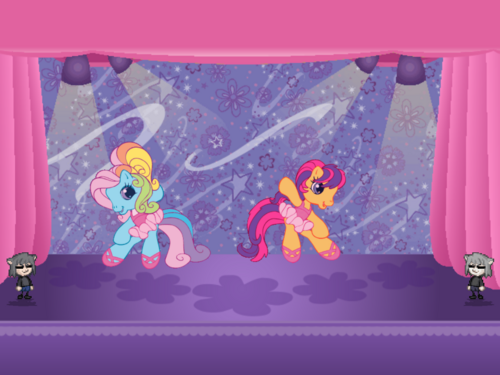 starsong dance studio (alt2) - My Little Pony Stages - AK1 MUGEN Community