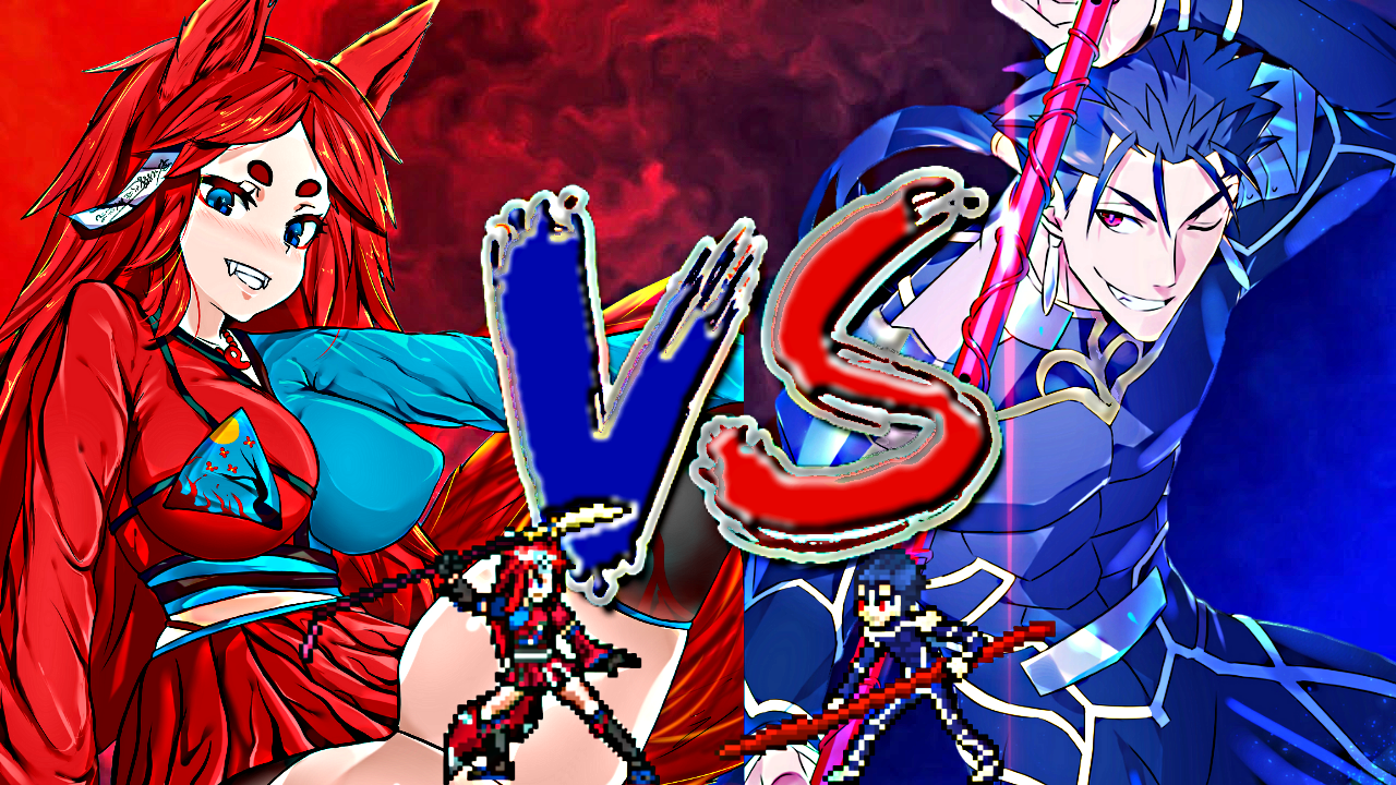 Karen Tachibana Vs Lancer (Original Chars vs Fate/Stay Night) - Mugen ...
