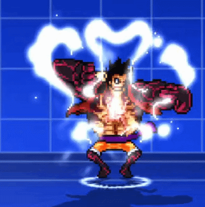 Luffy Yonko Onigashima (All Forms: Gear 4 + Gear 5) JUS - JUS - AK1 ...