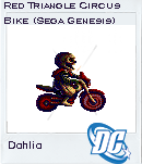 Red triangle circus bike [Sega Genesis] - DC Comics - AK1 MUGEN Community