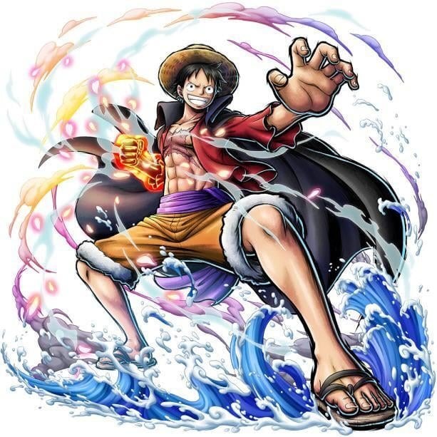 Luffy Yonko Onigashima (All Forms: Gear 4 + Gear 5) JUS - JUS - AK1 ...