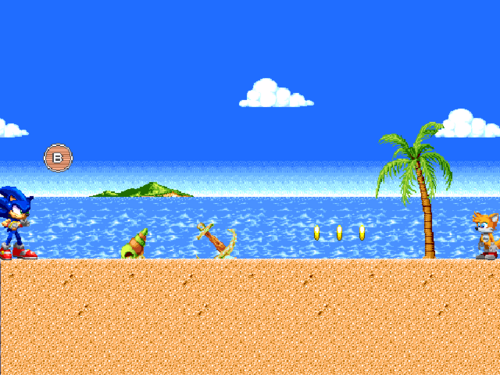 West Bay Zone - Sonic Stages - AK1 MUGEN Community
