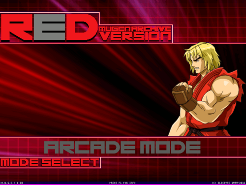 Red Mugen Archive ScreenPack - Screenpacks - AK1 MUGEN Community