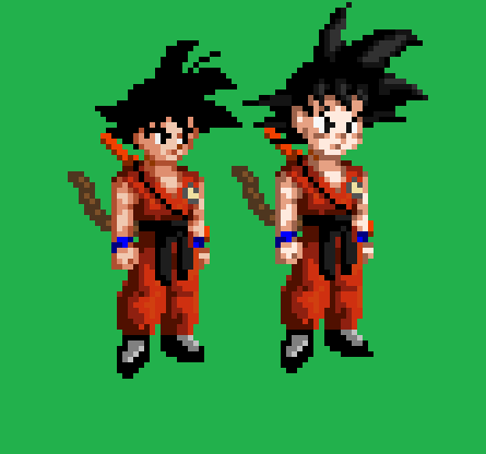 Kid Goku - Sprite and extras - AK1 MUGEN Community