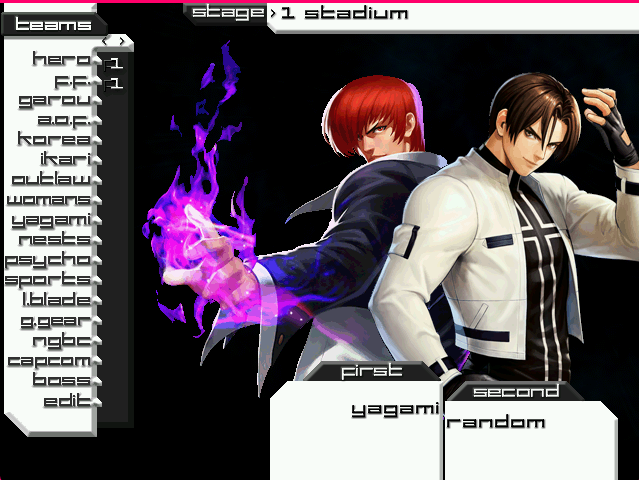 The King of Fighters Arhives screenpack - Screenpacks - AK1 MUGEN Community