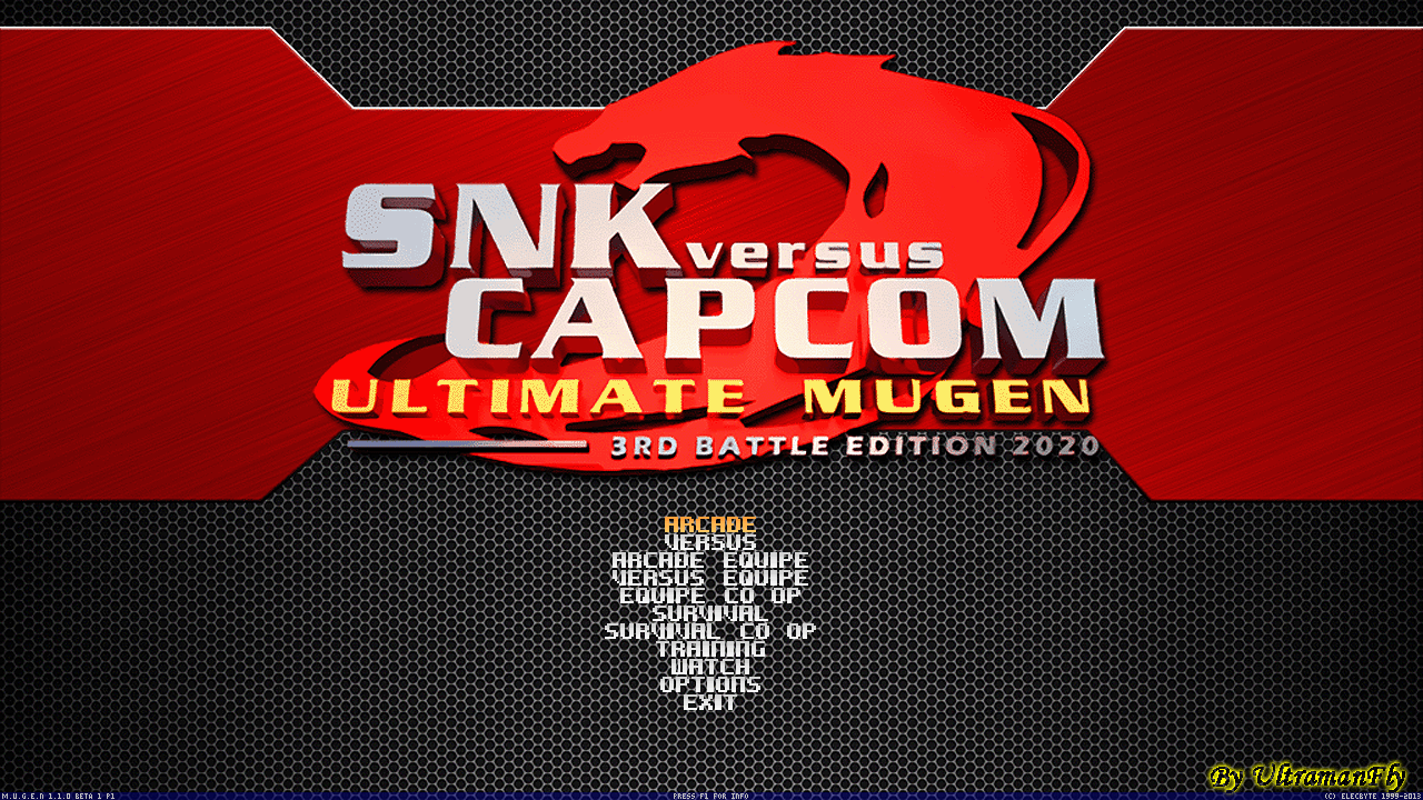 svc ultimate mugen screenpack - Screenpacks - AK1 MUGEN Community