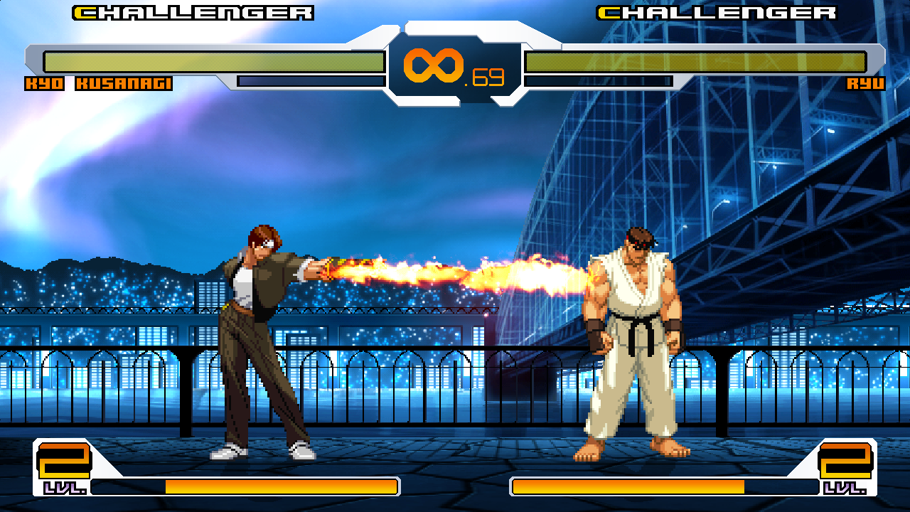 SVC Chaos - SNK vs. CAPCOM HD screenpack - Screenpacks - AK1 MUGEN ...