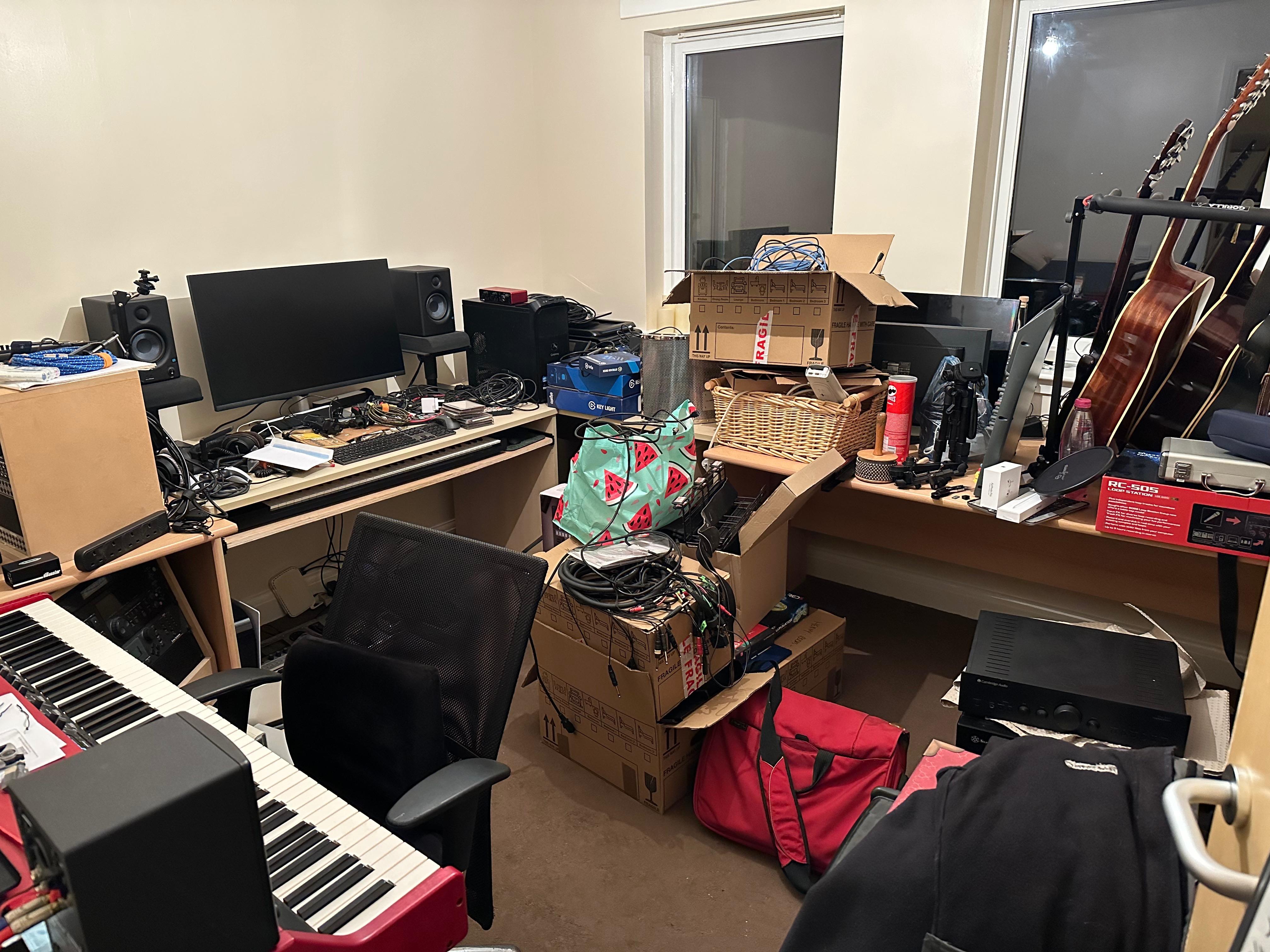 Moving Home, Moving Home Recording Studio - John Moxey's Blog ...
