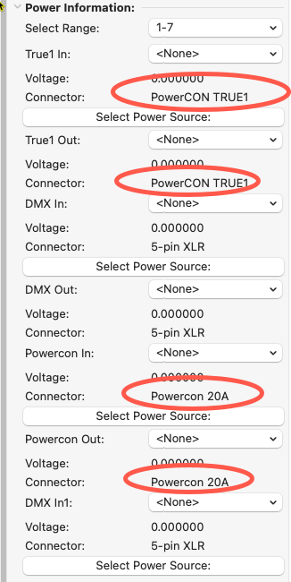 Power Components Populating Randomly In Lighting Symbols ...